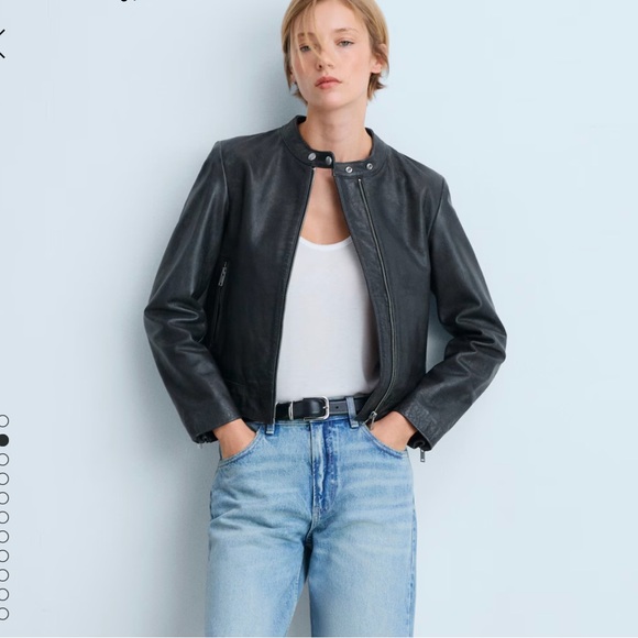 Mango | Jackets & Coats | Nwt Mango Leather Jacket Size S | Poshmark